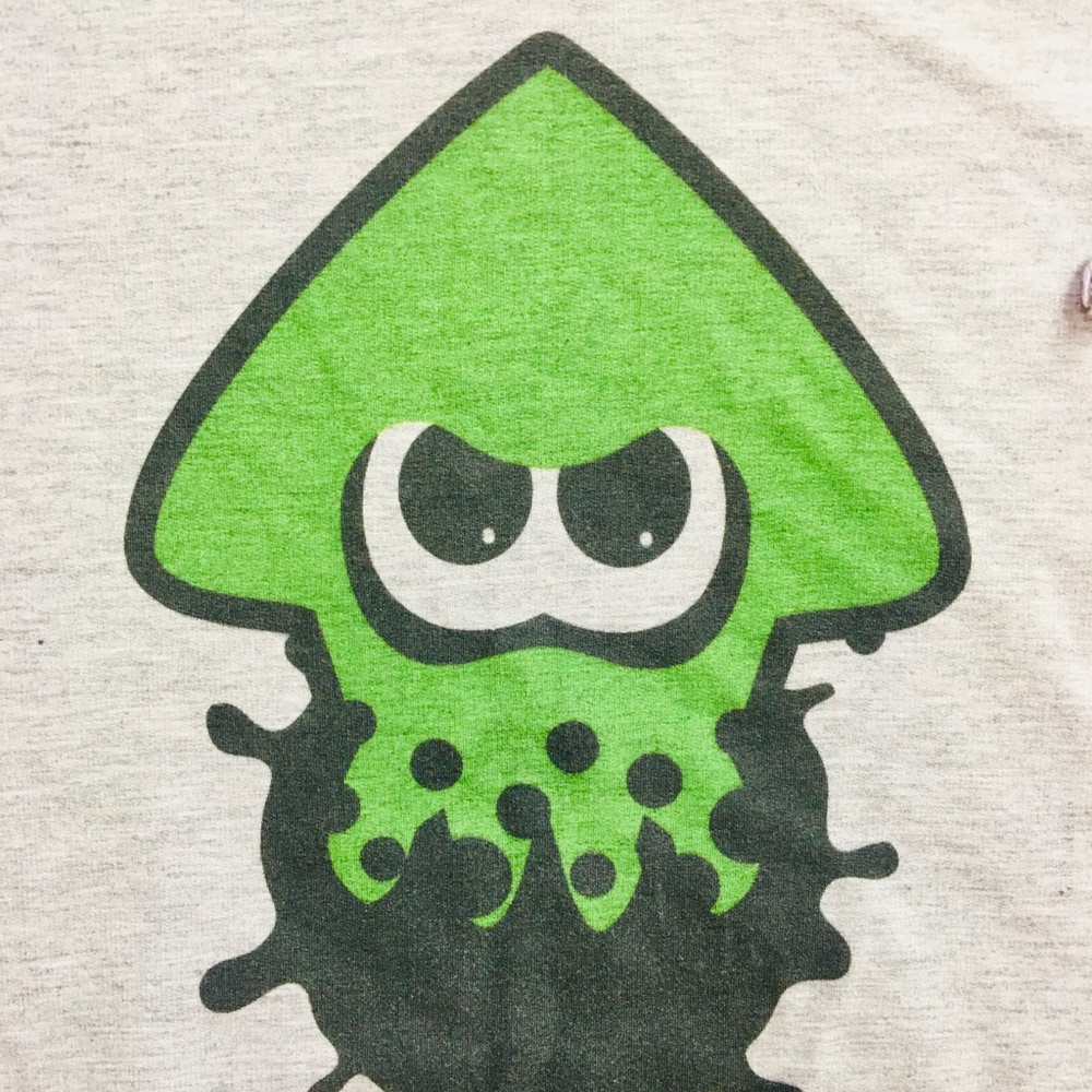 Nintendo Splatoon Green Inkling Graphic Hoodie Size X… - Gem